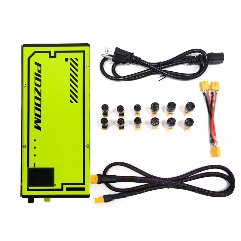 PIDZOOM Fast Charger PM: 84-170V, Light & Portable for PEVs